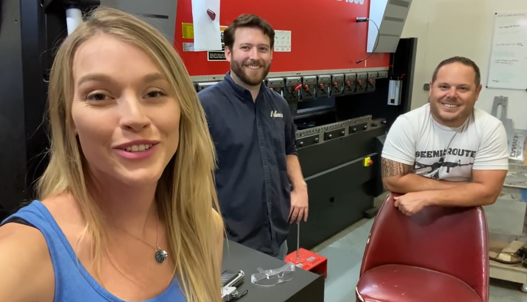 Lite Brite tours our shop, and drops off the Stepchild on the way to T ...