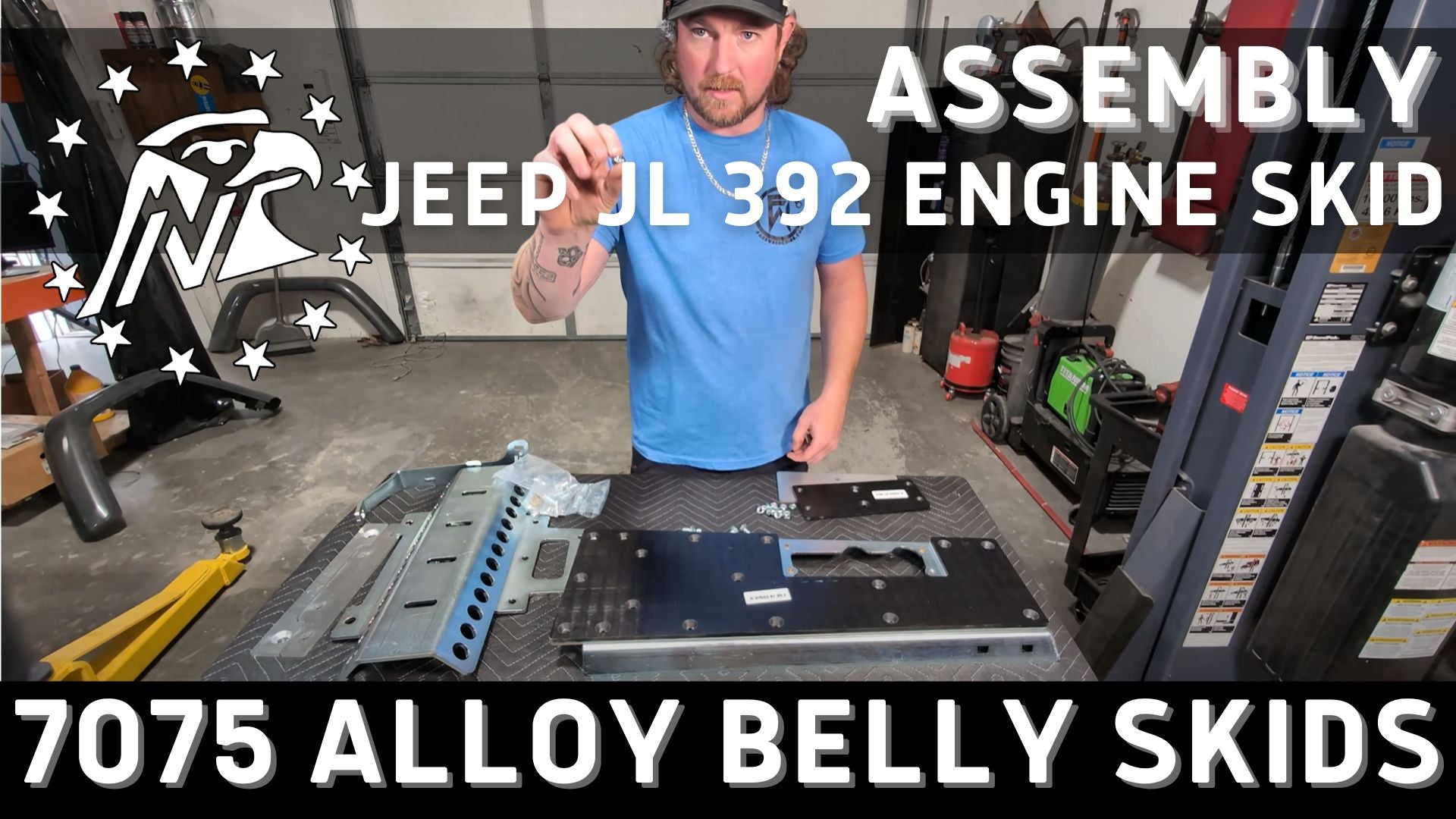 JL 392 Engine Skid Assembly Guide | 7075 Aluminum Armor – Next Venture ...