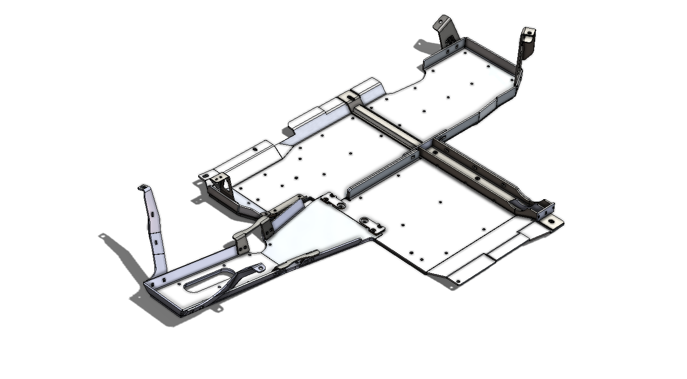 JL 2-Door Aluminum Belly Skids (3.6 V6) – Next Venture Motorsports LLC