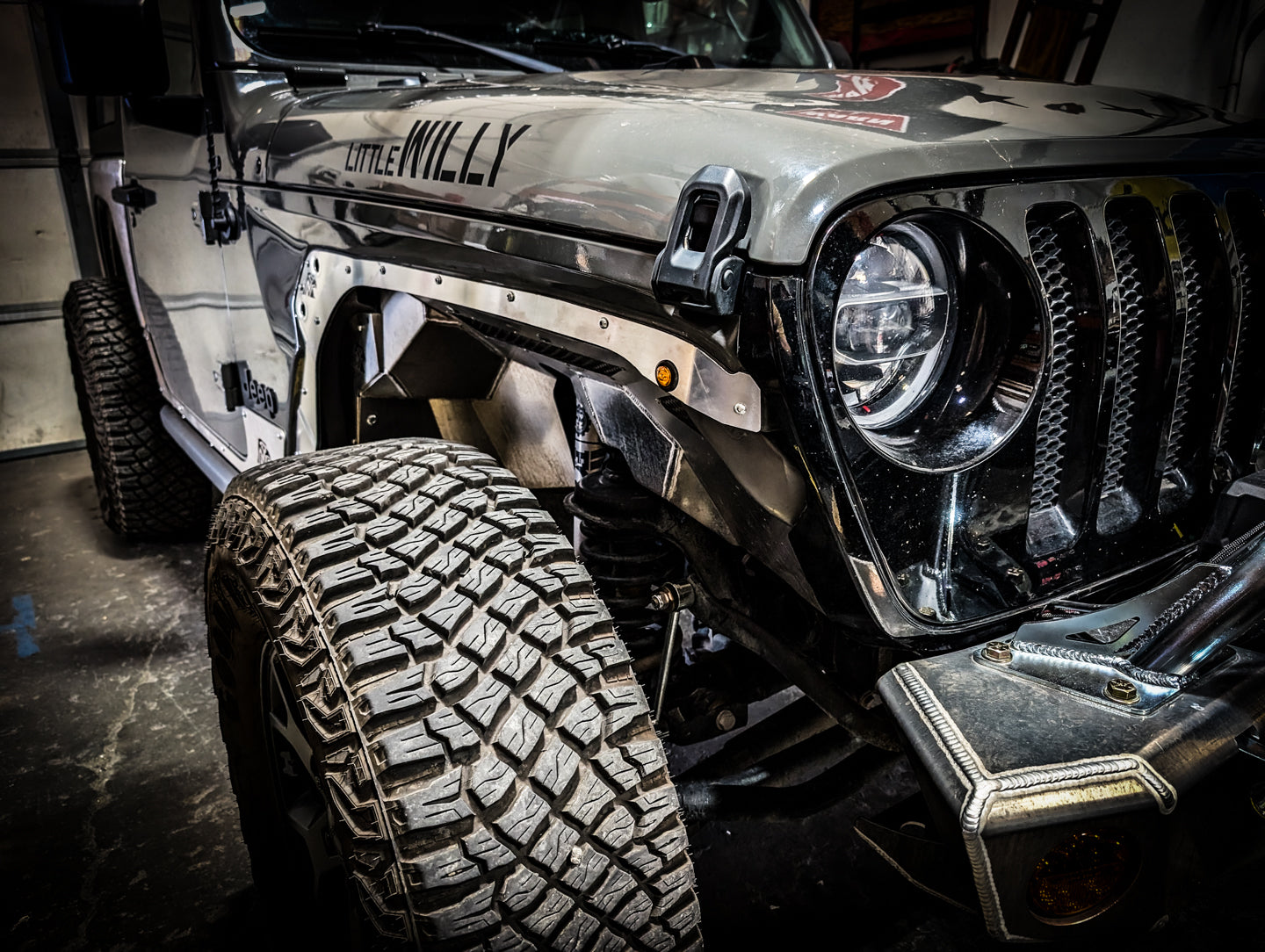 JL/JT Front Fender Deletes (Aluminum) – Next Venture Motorsports LLC