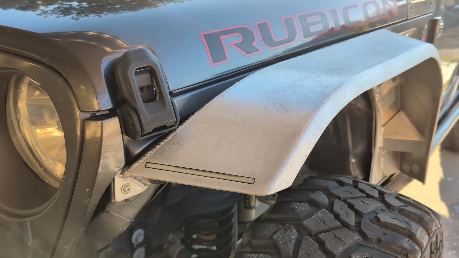 Jeep JL/JT Aluminum High Line Front Fender Flares – Enhanced Tire ...