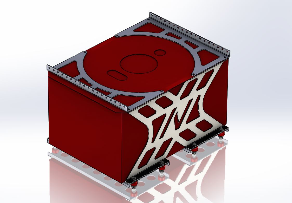 22 Gal Jaz Fuel Cell Mount – Next Venture Motorsports LLC